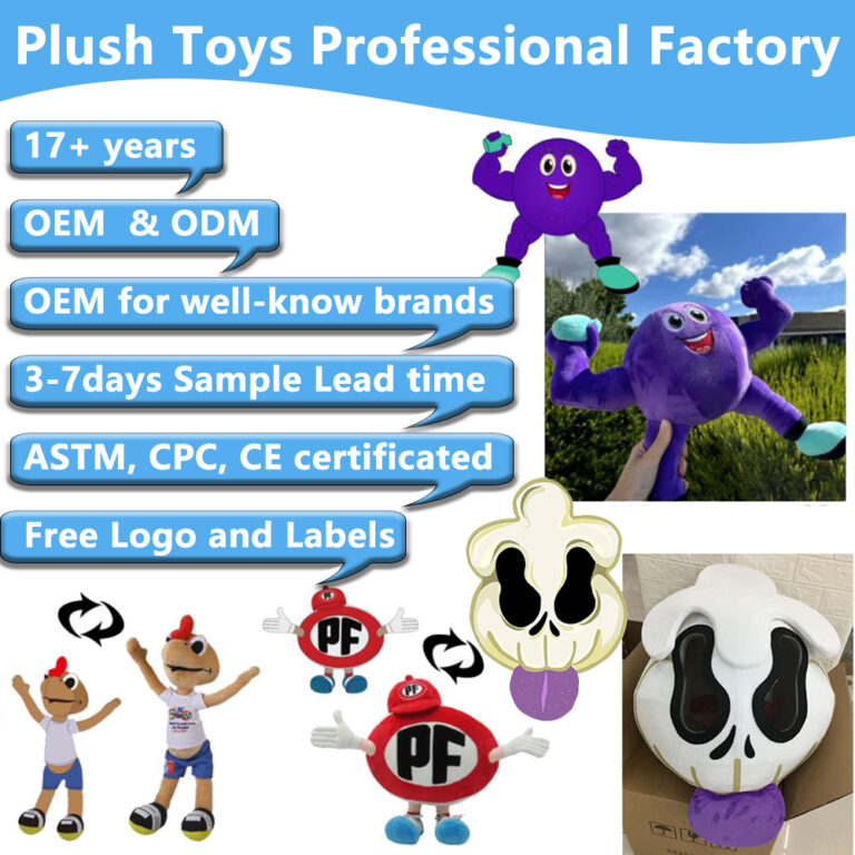 Professional Custom Plush Toy Manufacturer In China